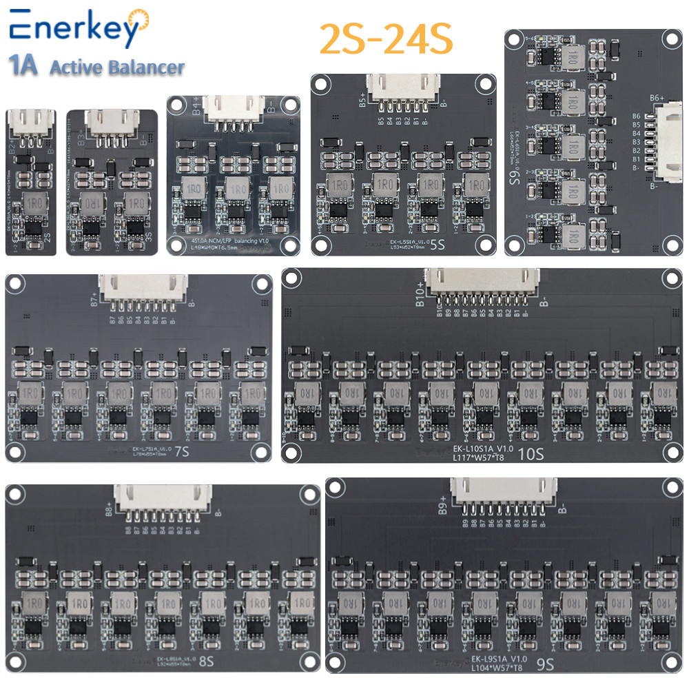 1A 2S - 24S Balanceur actif BMS Lithium Lifepo4 à batterie